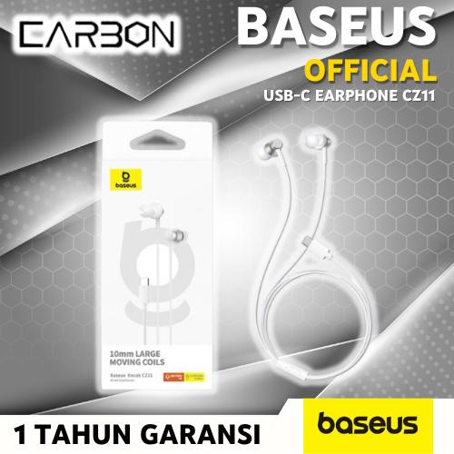 Jual BASEUS HEADSET HANDSFREE ENCOK CZ11 TYPE C 1.2M NOISE REDUCTION ...