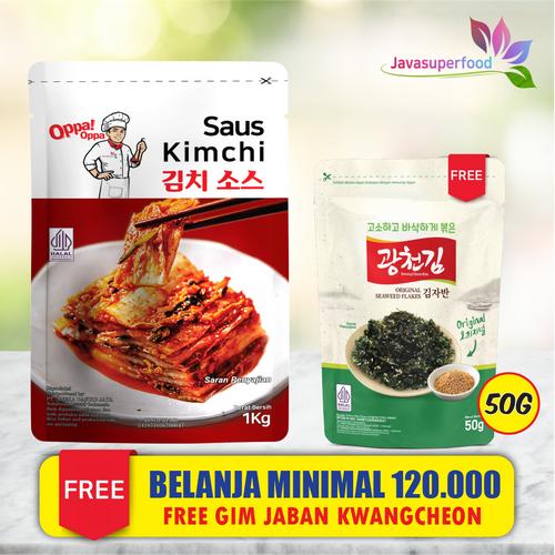 Jual Saus Instan Saus Kimchi Korea 1Kg / Sauce Kimchi Korea Saus Oppa ...