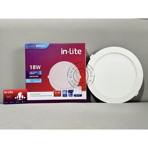 Jual LAMPU PANEL LIGHT LED INLITE INBOW BULAT 18W 18 WATT - INPS628R ...