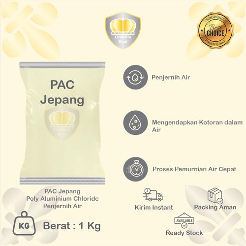 Jual PAC Jepang 1 Kg/ Poly Aluminium Chloride 1 Kg/ Penjernih Air 1 Kg ...