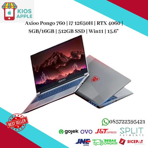 Promo Laptop Axioo Pongo 760 v2 | i7-13620H | 16GB RAM | 512GB SSD ...
