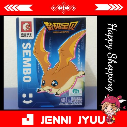 Jual Balok Susun SEMBO BLOCK PATAMON Karakter Digimon Adventure Bricks ...