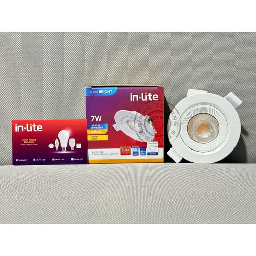 Jual LAMPU LED MINI SLIM DOWNLIGHT SPOTLIGHT INLITE 7W 7 WATT - INDC236 ...