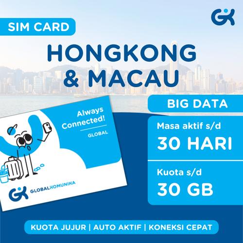 Promo Sim Card Hongkong Macau Big Data Global Komunika | Simcard Hong Kong - 12 Hari, 5GB ...
