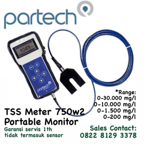 Jual Partech 750W2 Portable Total Suspended Solid TSS Meter - 0-1.500 ...