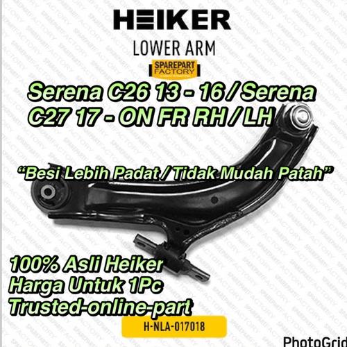 Jual Sayap Lower Arm Serena C26 / Serena C27 ( Depan ) Kanan - Kiri 100 ...