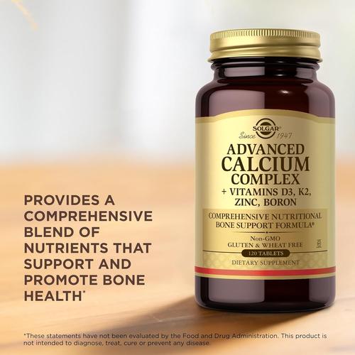 Jual ADVANCED CALCIUM COMPLEX + VITAMINS D3, K2, ZINC, BORON, 120 ...
