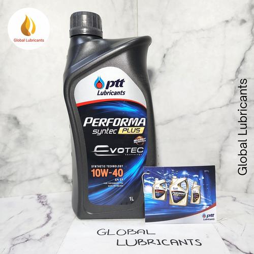 Jual PTT Evotec Performa Syntec Plus API SP 10W-40 10W40 1 Liter - Kota ...