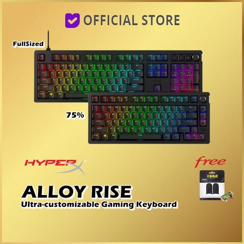 Promo HyperX Alloy Rise Ultra-customizable Gaming Keyboard Cicil 0% 3x ...