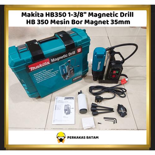 Jual Makita HB350 1‑3/8" Magnetic Drill HB 350 Mesin Bor Magnet 35mm ...