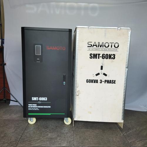 Jual SAMOTO Stabilizer 60000VA Stavolt Three Phase Stavolt SMT60KVA 3 ...