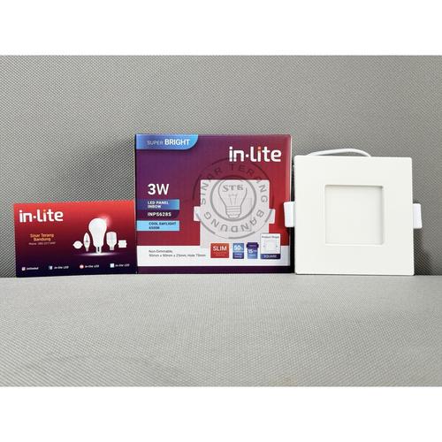 Jual LAMPU PANEL LIGHT LED INLITE INBOW KOTAK 3W 3 WATT - INPS628S ...