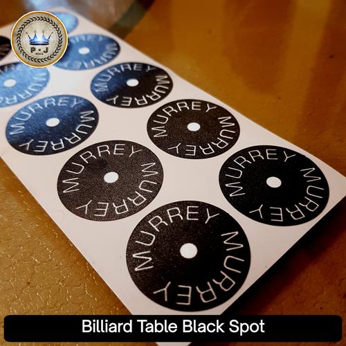 Jual PJ | Billiard Table Black Spot | Sticker Tanda Spot - Kota ...
