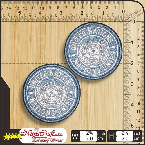 Jual NCEP0101-0081 US ARMY UNITED NATIONS UN | SSI | Army Ground Unit ...