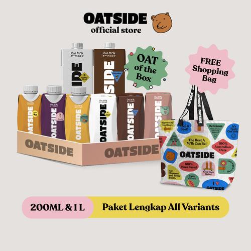 Promo (Paket Lengkap) OATSIDE 1L & Mini 200ml All Variants | Susu Oat ...