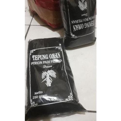 Jual Tepung Oman Pohon Padi Pilihan - Tepung Merang - Netto 250g- - Kab ...