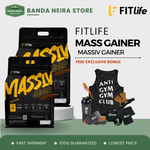 Jual FITLIFE / FIT LIFE Massiv Mass Gainer Protein Powder - 2 LBS ...