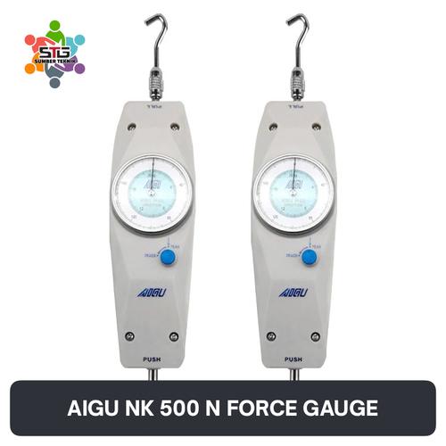 Jual Force Gauge 50 kg 500N AIGU NK500N Push Pull NK-500N Tester Meter ...