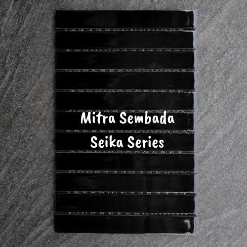Jual Mosaic Kuda Laut Mass Type SEIKA 2 - Mosaic Interior Hitam Dinding - Kota Depok - MITRA ...
