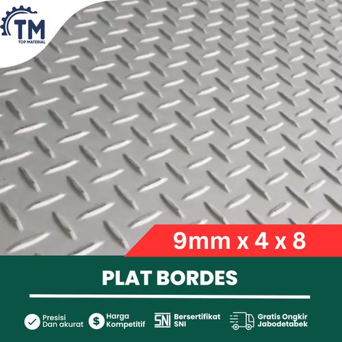 Jual Plat Bordes Tebal 9mm x 4 x 8 Feet / 1200 x 2400 mm / 120 x 240 cm ...