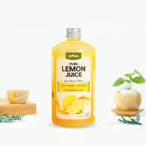 Promo Sari Lemon Safiya 500 ml Juice Lemon Asli Diet/Detox - 250 ml ...