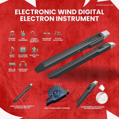Jual Instrument Musik Angin Seruling Digital Mini suling angin ...