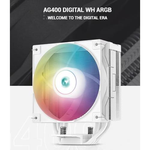 Jual DEEPCOOL AG400 DIGITAL WHITE A-RGB 12CM FAN - Gatotkaca ...