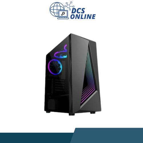 Jual Casing PC Gaming Raptor Triangle M-ATX Plus 3 Fan - Kota Bandung ...