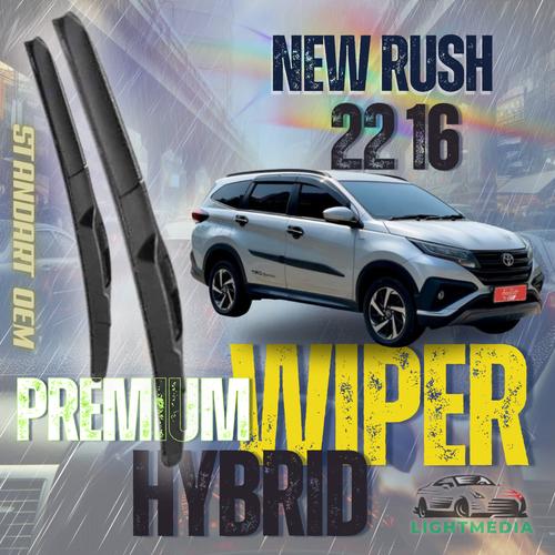Jual Wiper hybrid New Rush 22 16 Wiper Toyota Rush - Kota Bandung ...