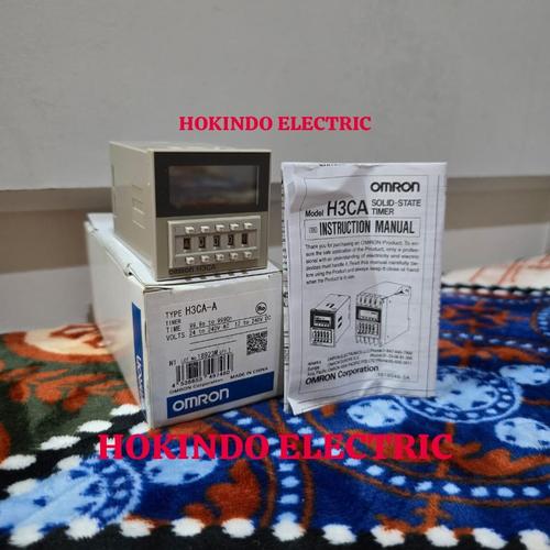 Jual TIMER OMRON H3CA-A 24-240VAC 12-240VDC 11 PIN TIMER DIGITAL TIMER ...