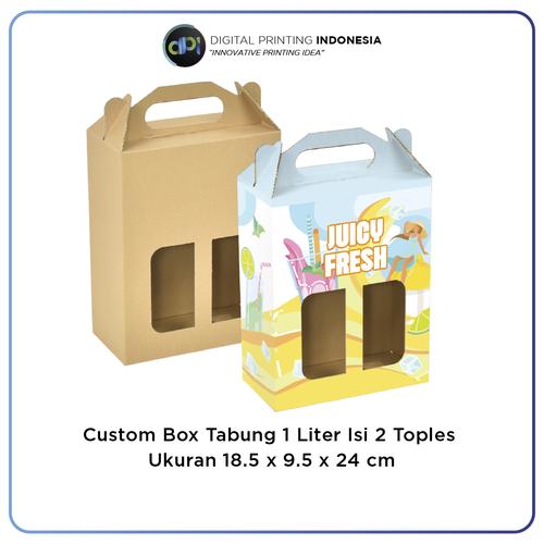 Jual Custom Packaging Box Kardus / Kotak Kemasan / Gable Box- Box ...