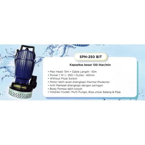 Jual Pompa Kolam Ikan Shimizu SPN 250 ( Awet ) SHIMIZU SPN 250 BIT ...