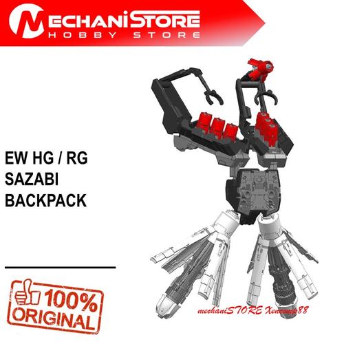 Promo EFFECT WINGS EW Backpack Unit RG Sazabi Ver Metal Structure ...