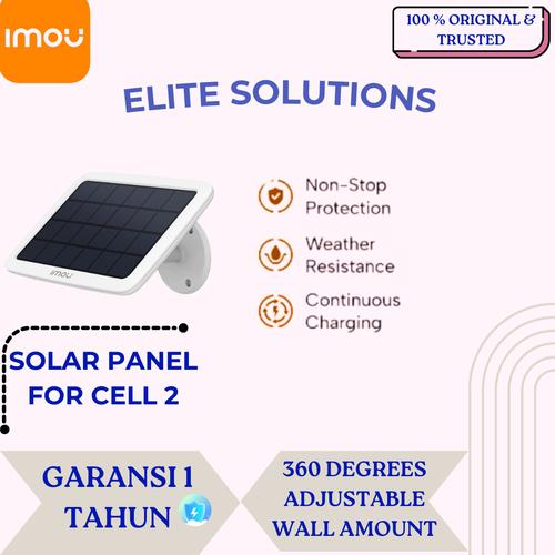 Jual IMOU Solar Panel for Cell 2 Sustainable Power Solution - Kota ...