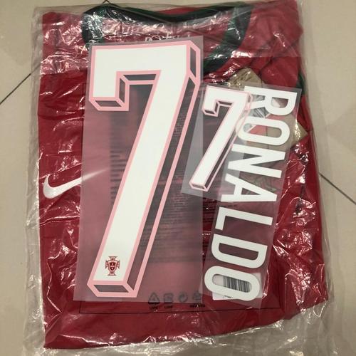 Jual Cristiano Ronaldo #7 Timnas Portugal National Team Home Jersey ...