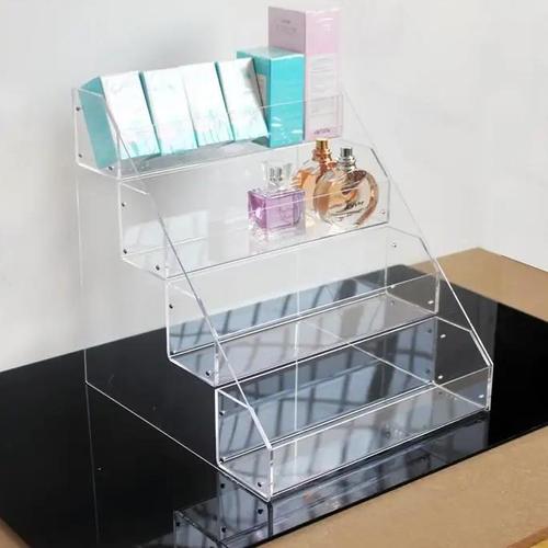 Jual Acrylic Makeup Face Mask Organizer crylic Display Stand for Store ...