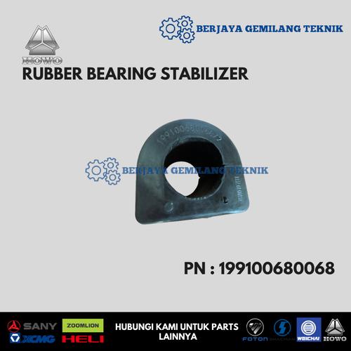 Jual Rubber Bearing Stabilizer HOWO Sinotruk Shacman Sparepart ...