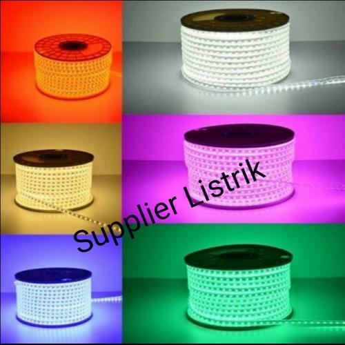 Jual LAMPU LED STRIP SELANG SMD 5050 100 METER - Putih, 1 ROL 100 METER ...