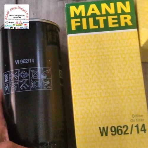 Jual W962/14 oil filter atau filter oli MANN - Jakarta Pusat - ABADI JAYA DIESEL | Tokopedia