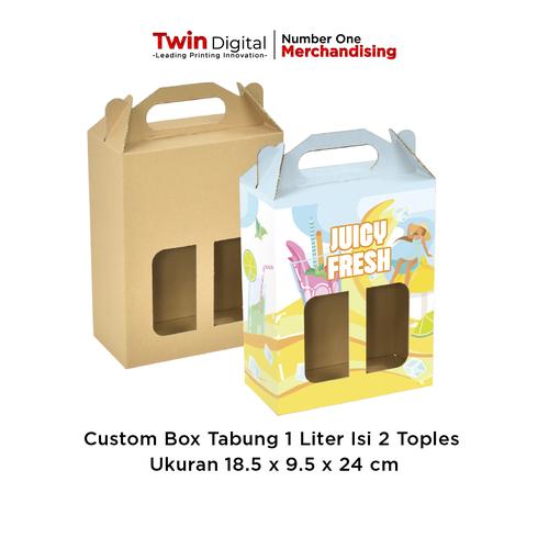 Jual Custom Packaging Box Kardus / Kotak Kemasan / Gable Box- Box ...