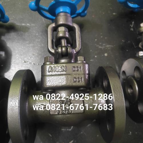 Jual Forgate Globe Valve UK 3/4" Ansi 150 Material A105 Brand Smith ...