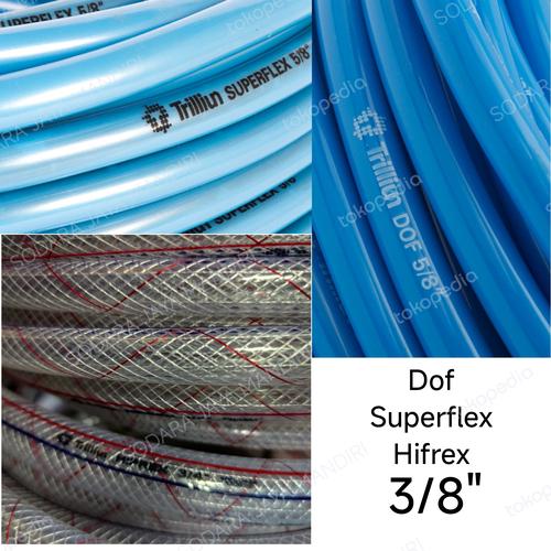 Jual selang air dof 3/8" selang air superflex 3/8" selang air hiprex 3/ ...