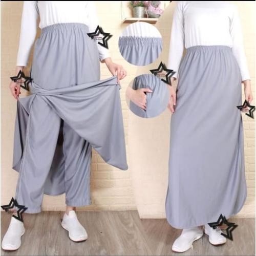 Jual Rok Olahraga Senam Wanita / Rok Celana Olahraga Muslimah - Hitam ...