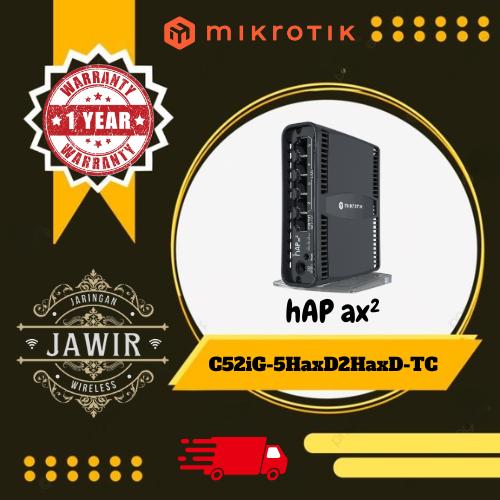 Jual MIKROTIK C52iG-5HaxD2HaxD-TC | hAP ax² Generation 6 wireless network - Jakarta Pusat ...