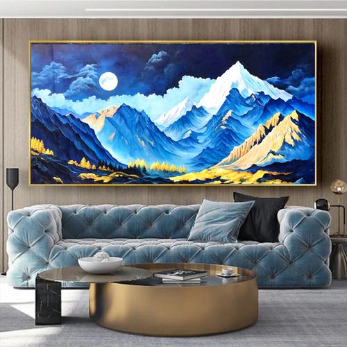 Jual lukisan tangan landscape oil painting on canvas - Kab. Bandung ...