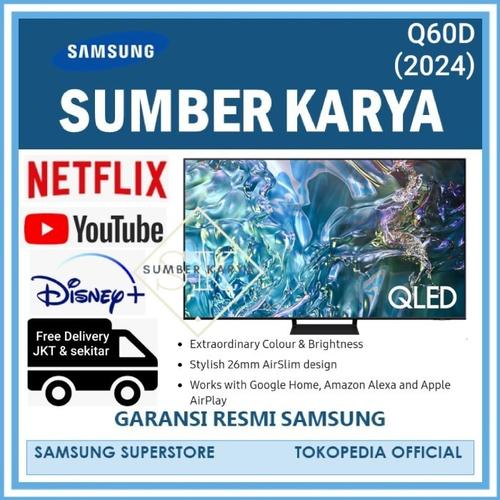 Promo 85Q60D SAMSUNG (2024) UHD SMART QLED TV 85 Inc 4K QA85Q60DAK ...