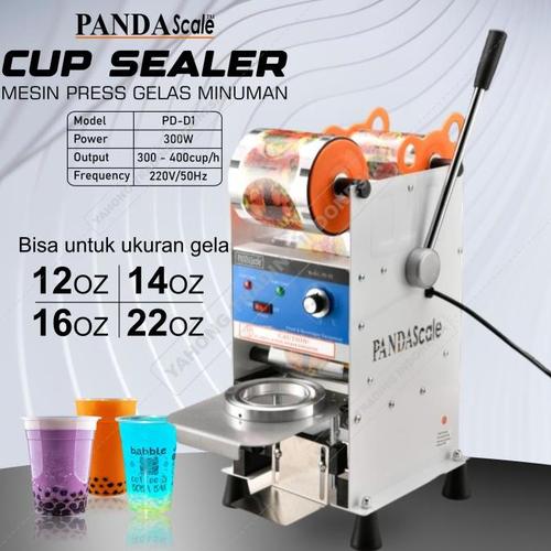 Jual INSTAN CUP SEALER MESIN PRESS GELAS ALAT PRES GELAS MINUMAN LARIS ...