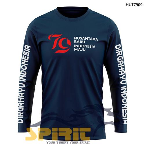 Jual Tshirt HUT RI 79 Logo Resmi Kaos Kemerdekaan 2024 Kaos 17 Agustus ...
