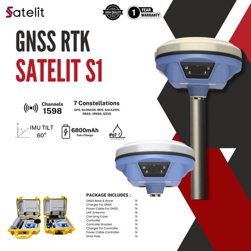 Promo Gps Rtk Satelit S1 Gps Statik Geodetik Garansi Resmi - Super Pro - Kab. Bandung - Satelit ...