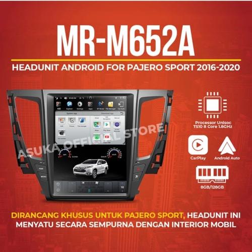 Jual Headunit Mirai M652A 8/128GB Tesla Mitsubishi Pajero Sport + Free ...